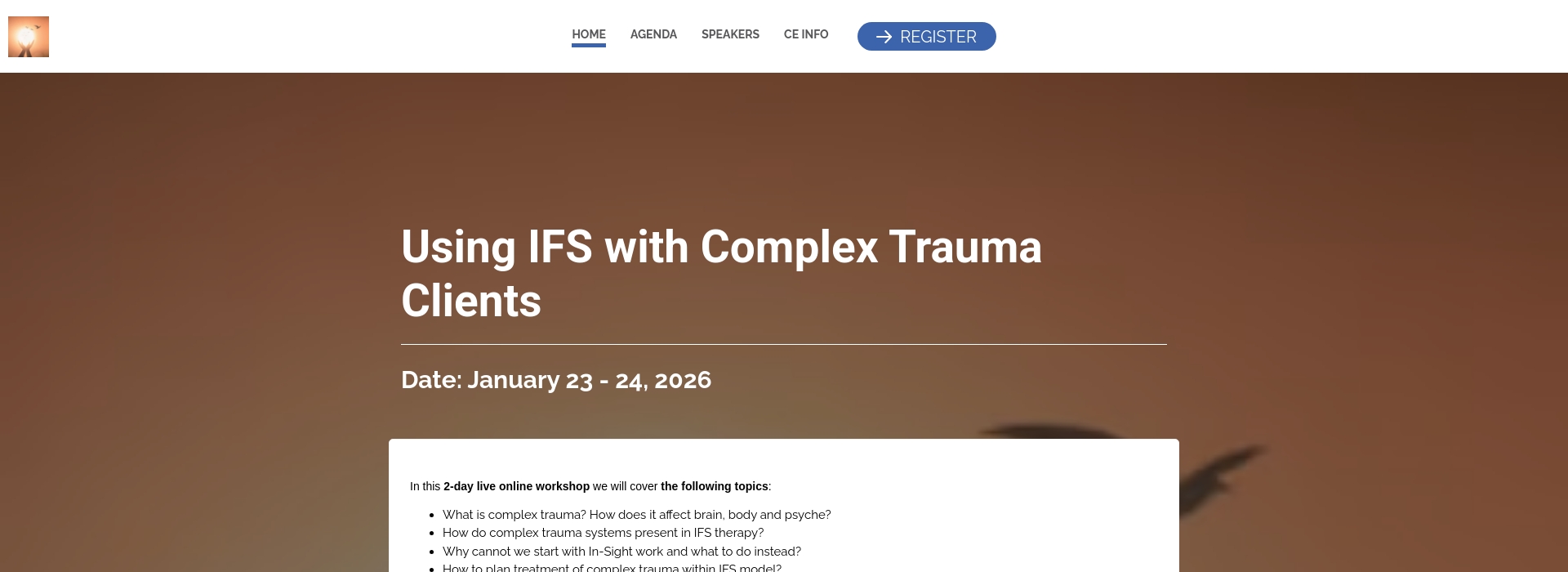 Using IFS with Complex Trauma Clients